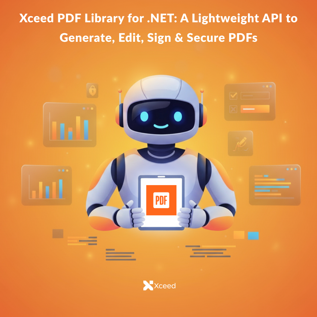 Xceed PDF Library for .NET: A Lightweight API to Generate, Edit, Sign ...