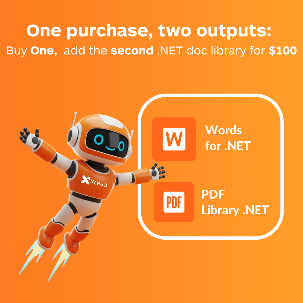 .NET Document SDK: Words for .NET vs PDF Library for .NET