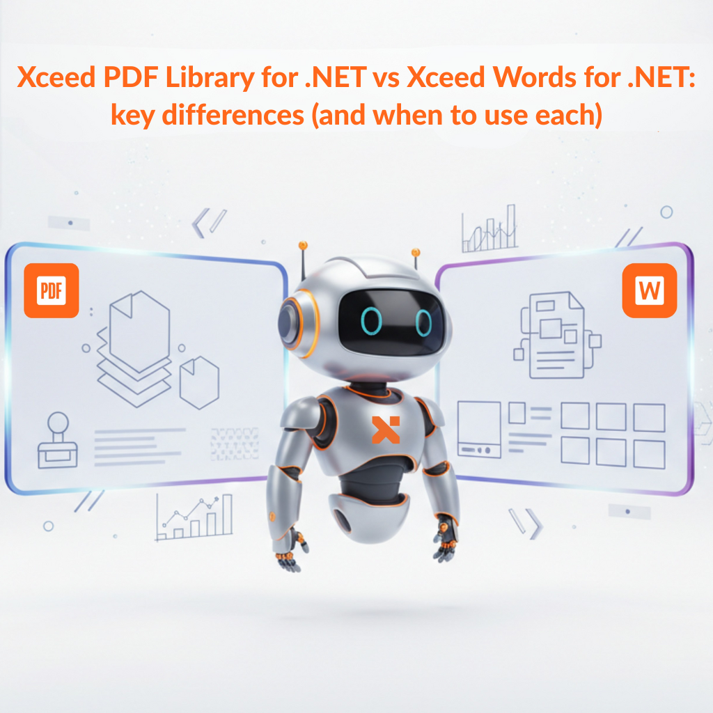 .NET Document Library Comparison: Xceed PDF Library vs Words for .NET