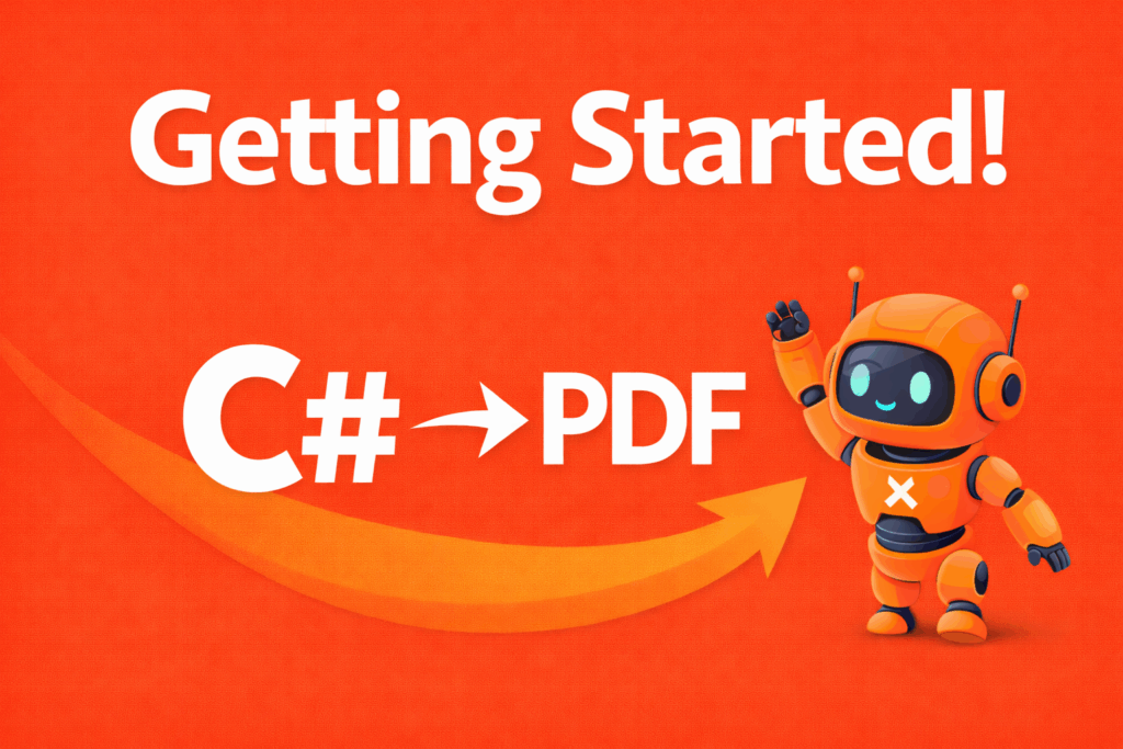 How to Create a PDF in C# with Xceed PdfLibrary for .NET - Xceed